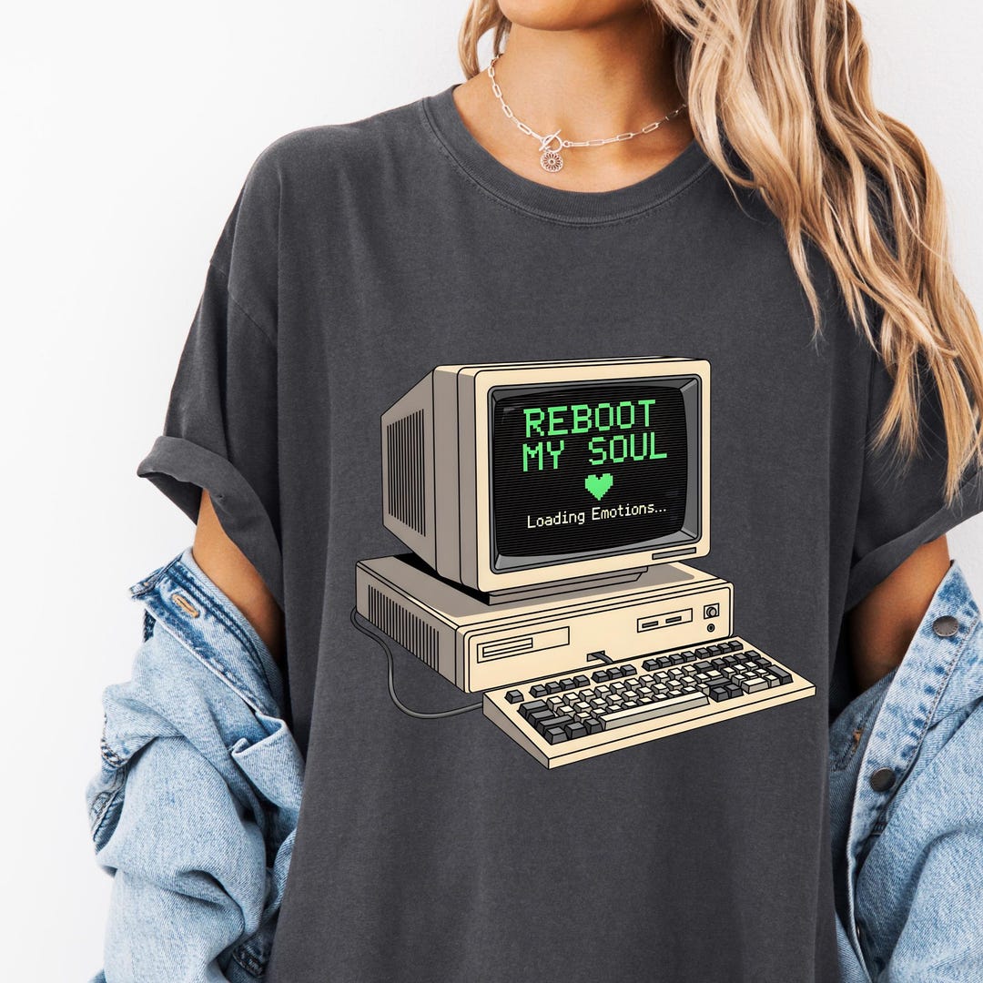 Geek PNG: Reboot My Soul Computer Art (digital Download) - Etsy