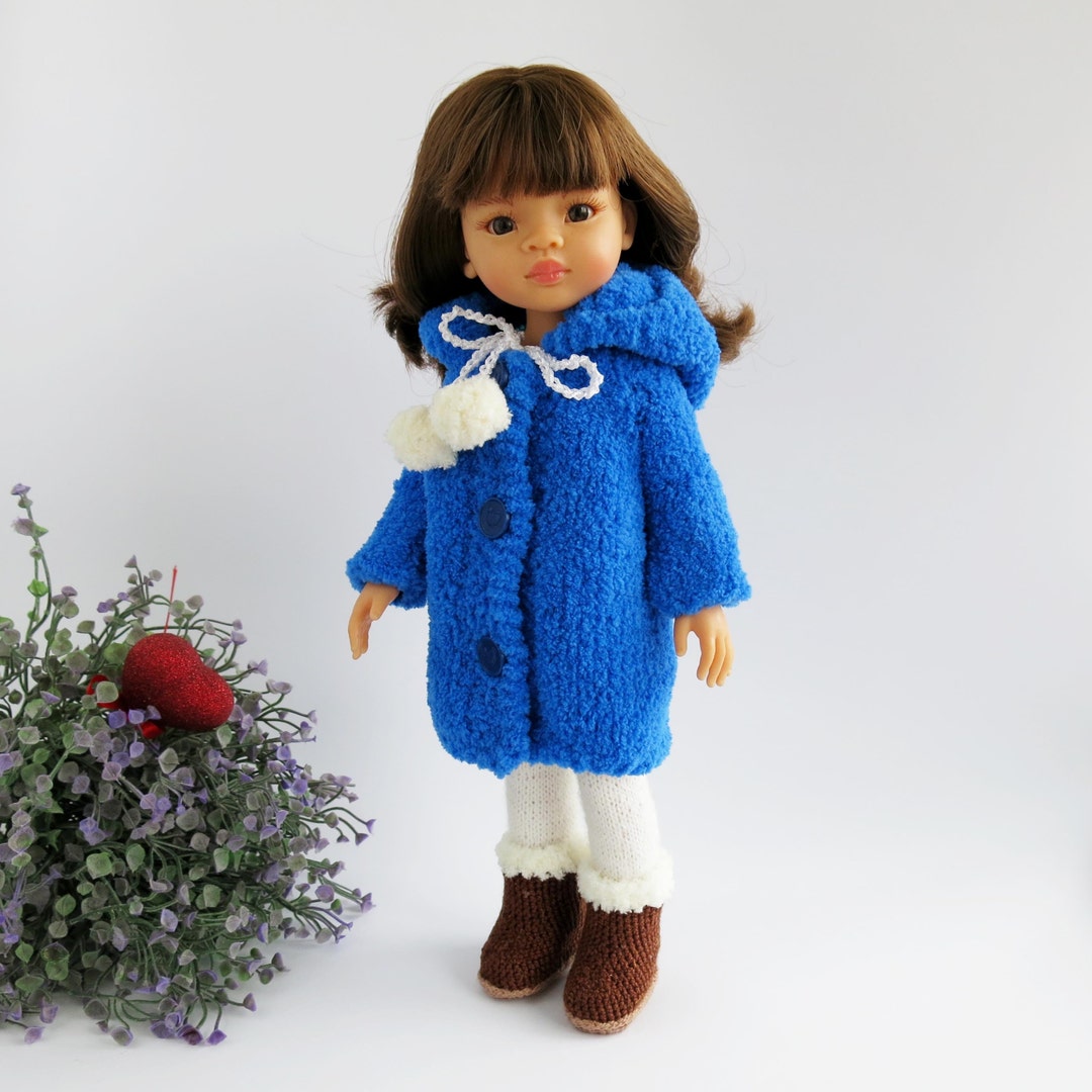 Coat for Paola Reyna and Ruby Red Sibley. Clothes for Dolls 32 Cm (12 ...