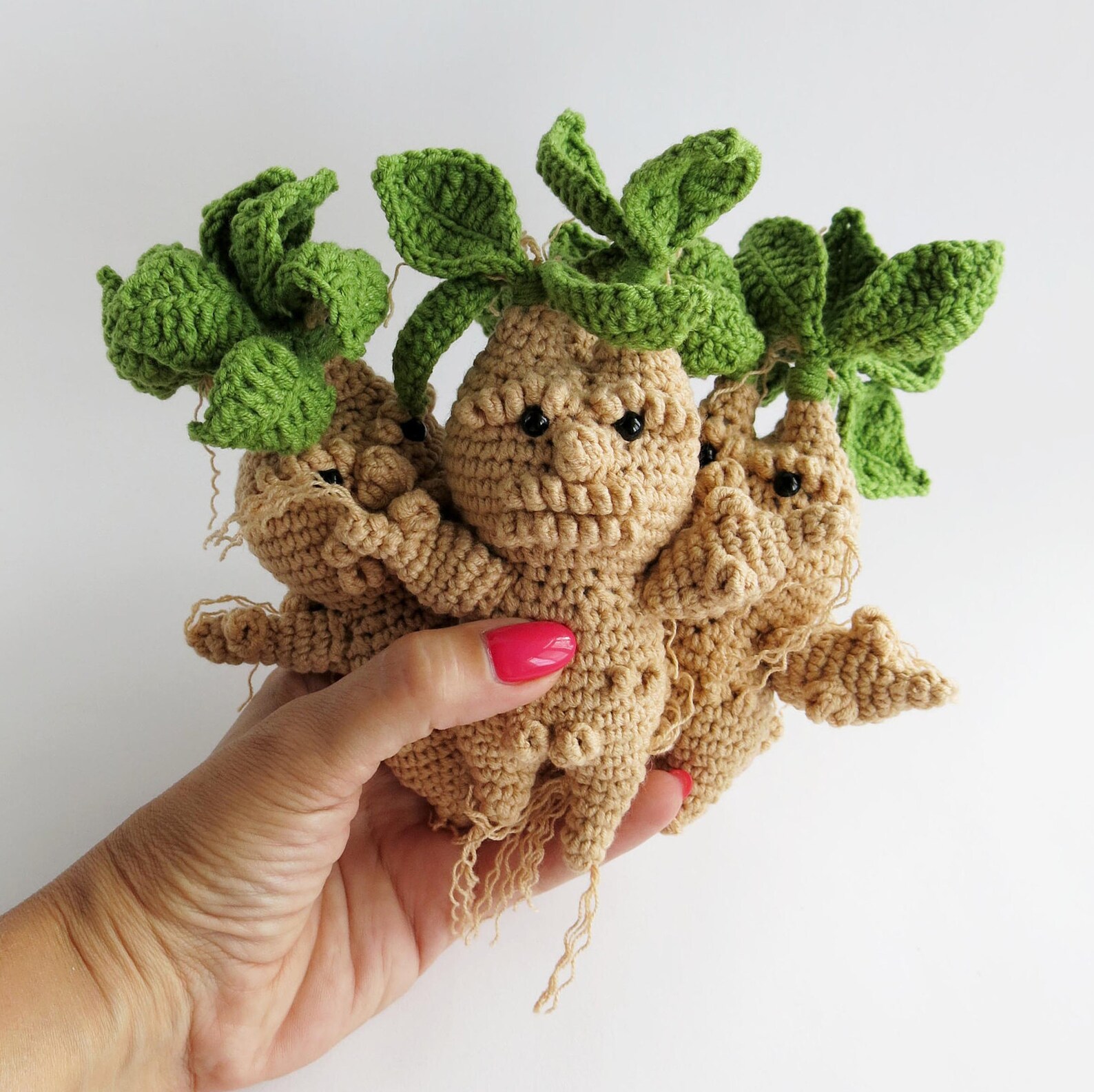 Mandrake Plant. Mandrake Root Home Decor. Mandrake Faux Plant. - Etsy