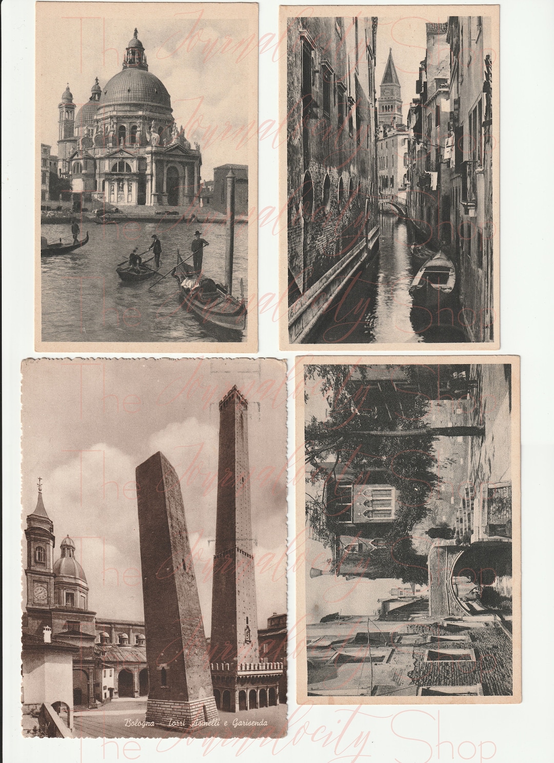 ITALY Postcards SET #1; Italian; INSTANT Digital Download - Etsy