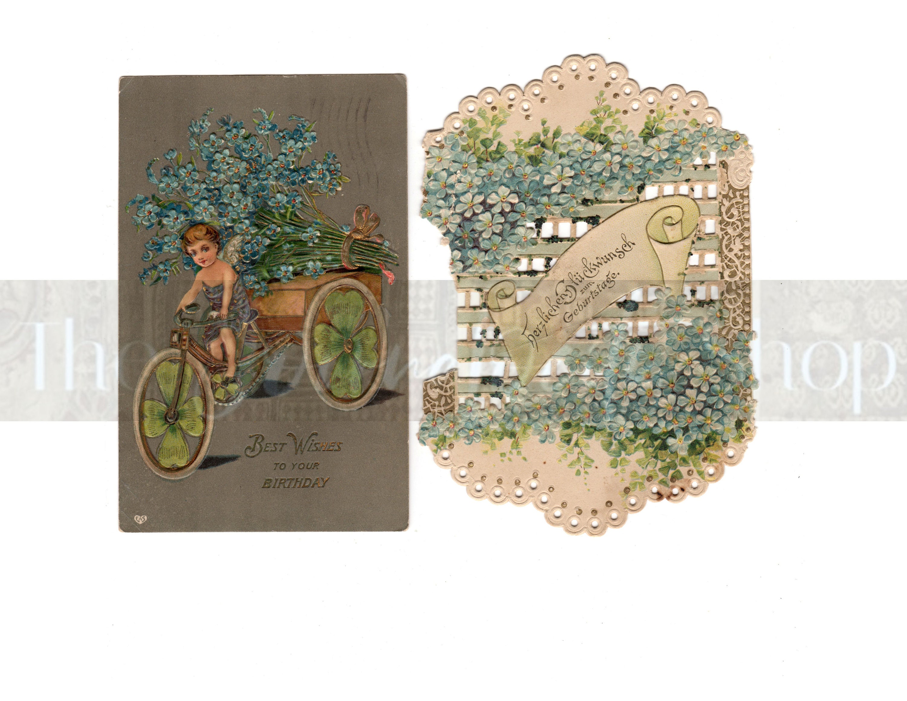 Antique Postcards Collection 1 INSTANT Digital Download - Etsy