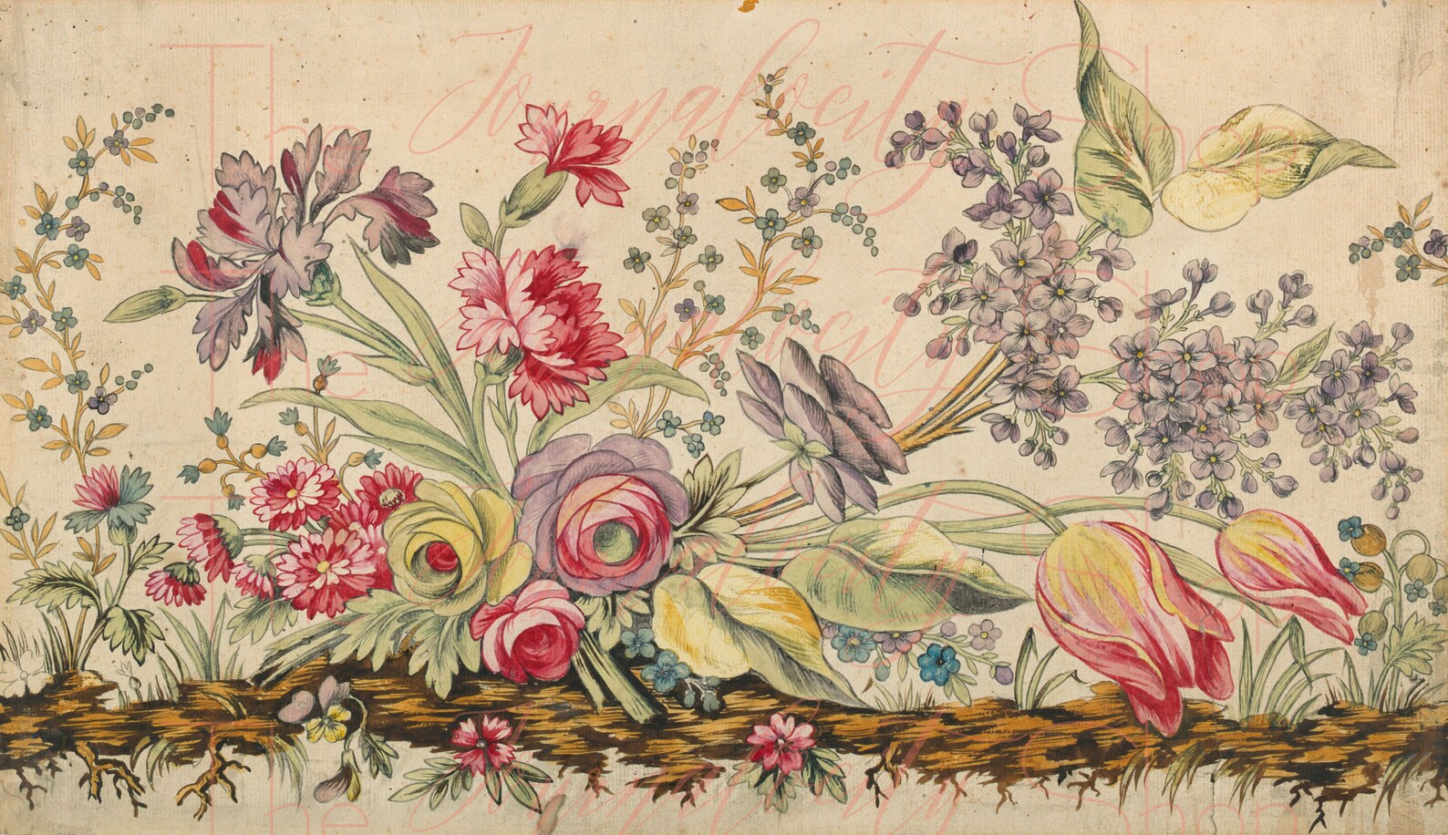 Wallpaper Fragments Set 5 INSTANT Digital Download Wallpaper | Etsy