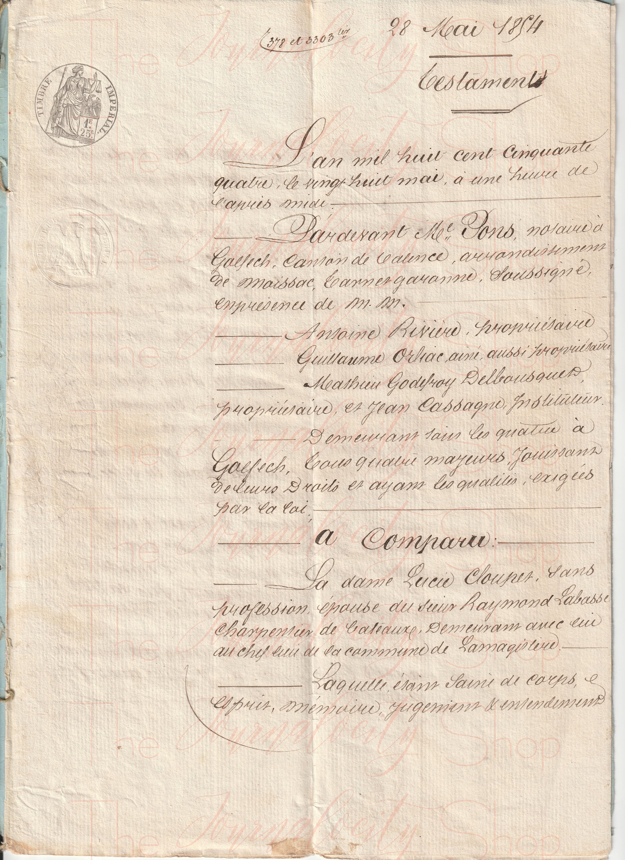 Antique French Document SET 2 INSTANT Digital Download - Etsy