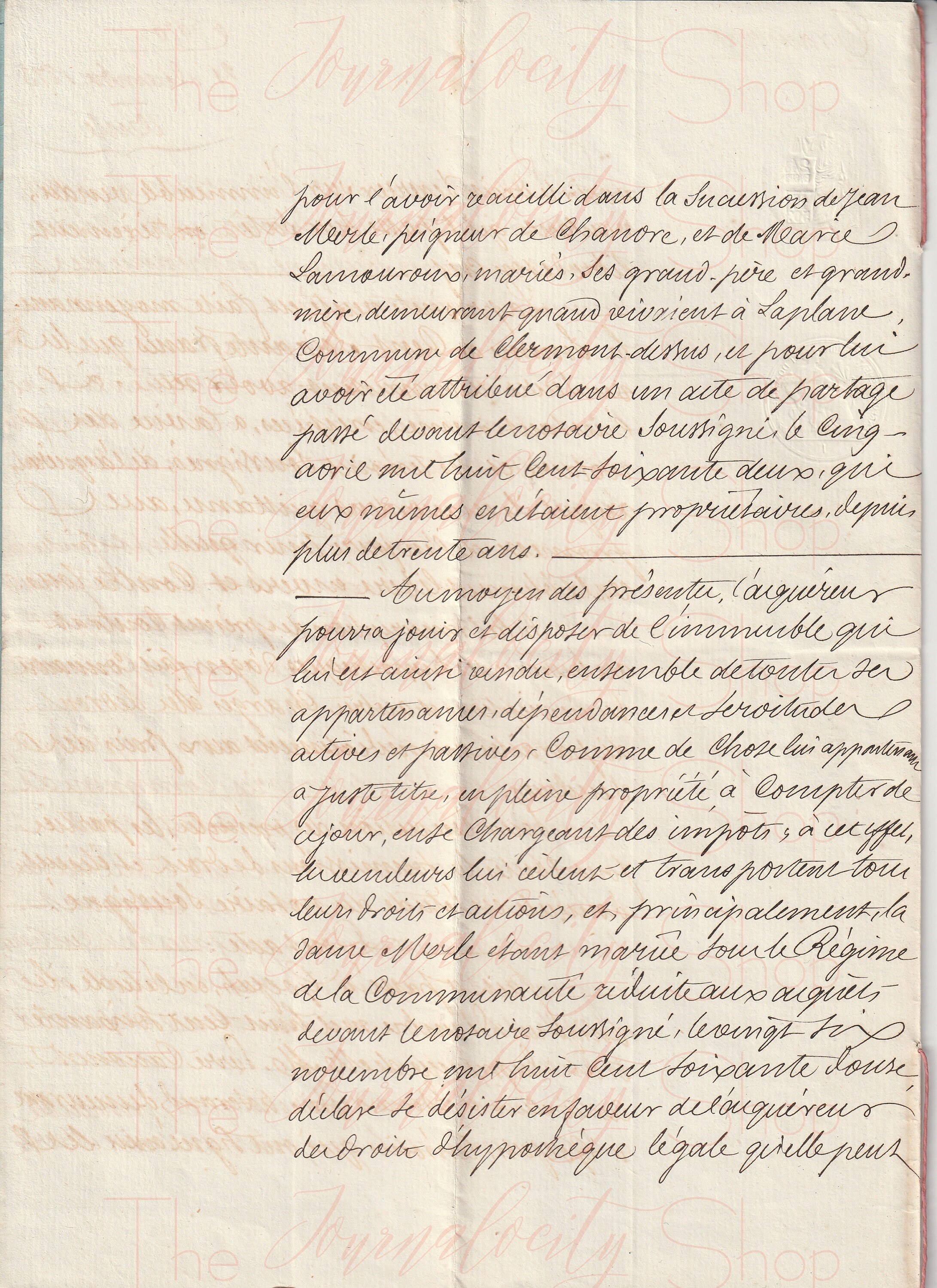 Antique French Document SET 3 INSTANT Digital Download | Etsy