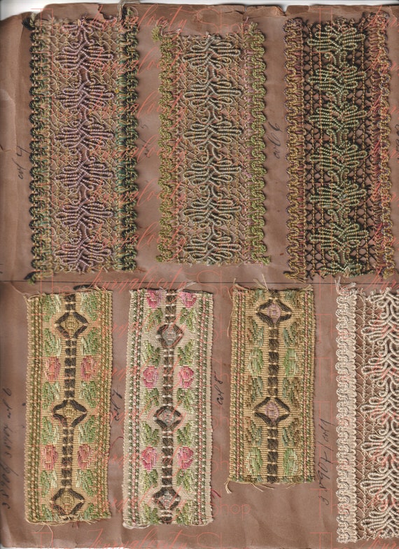 European TEXTILE SAMPLES 1 INSTANT Digital Download - Etsy
