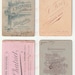 French Cabinet Card Backs INSTANT Digital Download; Old Photos ...