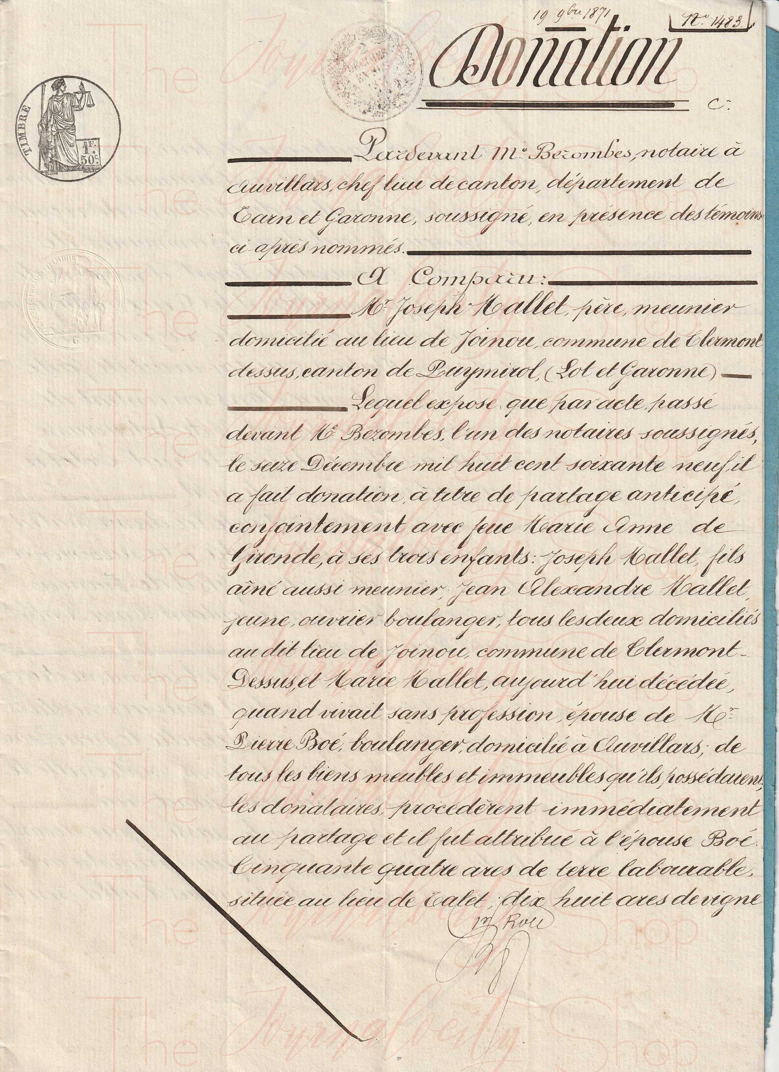 Antique French Document SET 3 INSTANT Digital Download - Etsy
