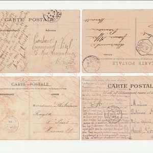 PARIS Postcards SET #2; French Postcards; Antique Postcards; INSTANT ...