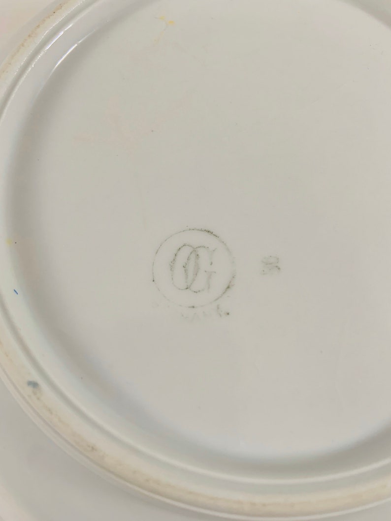 Vintage Otto Grunert Bird of Paradise Serving Bowl - Etsy