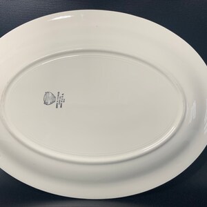 Vintage Serving Platter Edwin Knowles Semi-vitreos Platter 41-3 C.1942 ...