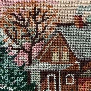 Vintage Frames Petit Point Needlepoint Picture - Etsy