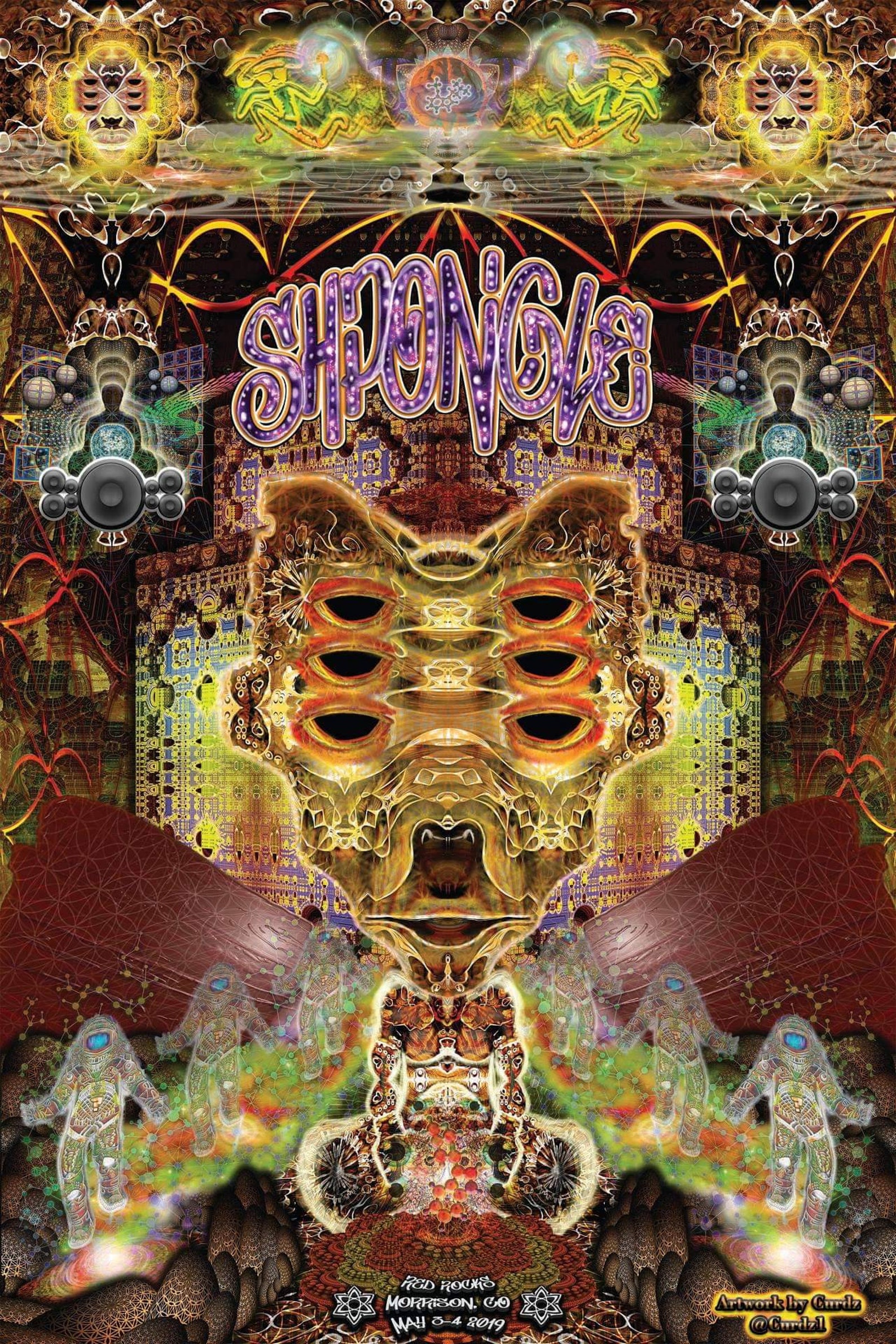 Shpongle RR Curdz Poster - Etsy