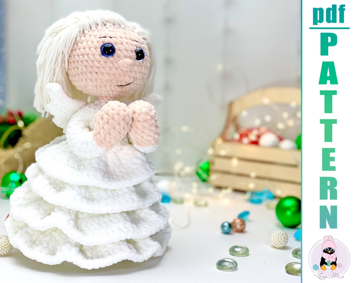 Crochet Angel Doll Pattern Amigurumi Pattern Angel Doll | Etsy