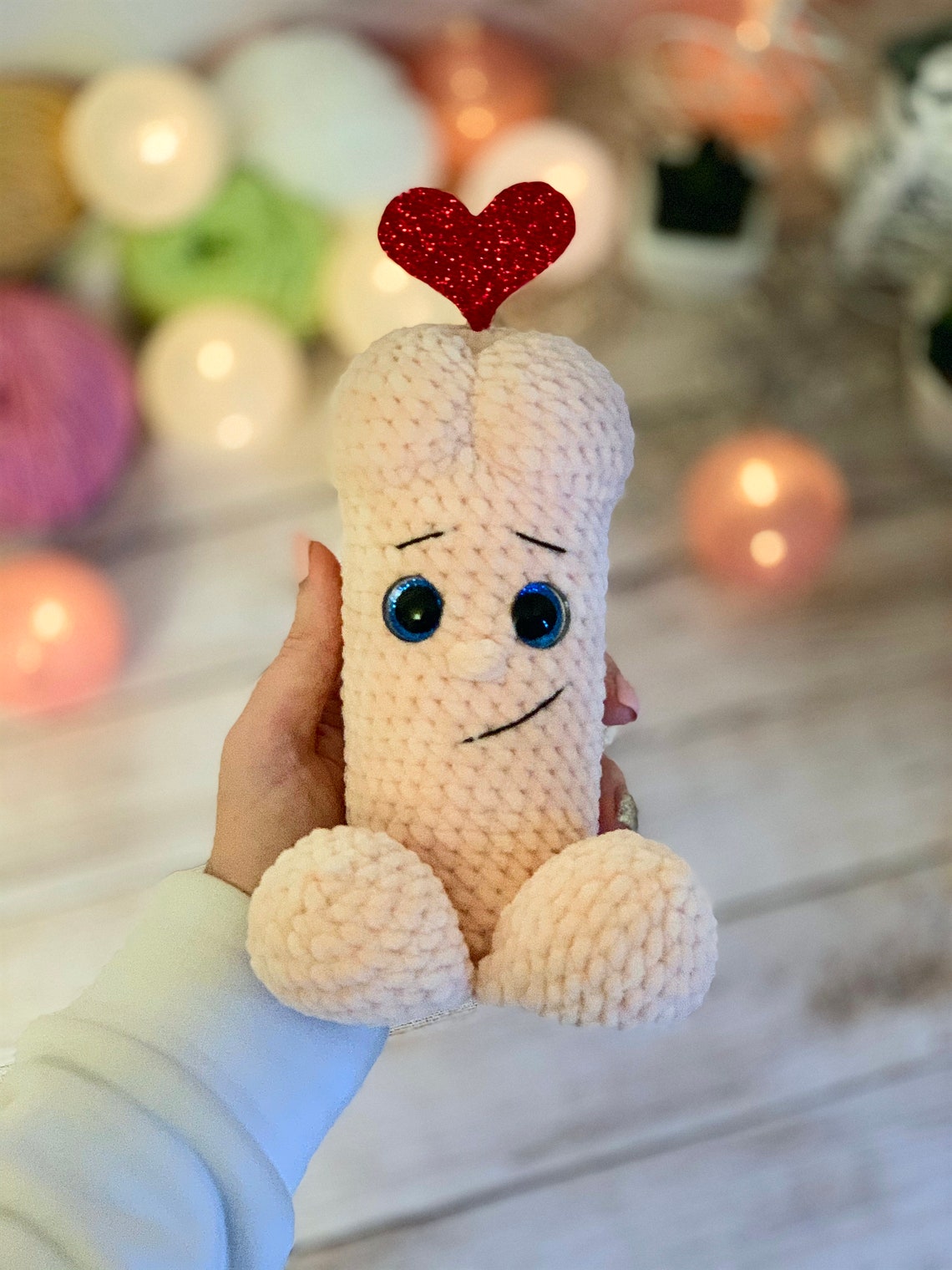 Dick Amigurumi Pdf Pattern Crochet Dick Decor Crochet Dick Etsy