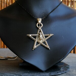 Pentagram, 5 Elements, Silver 925. Tribut to HR Giger, Limitierte ...