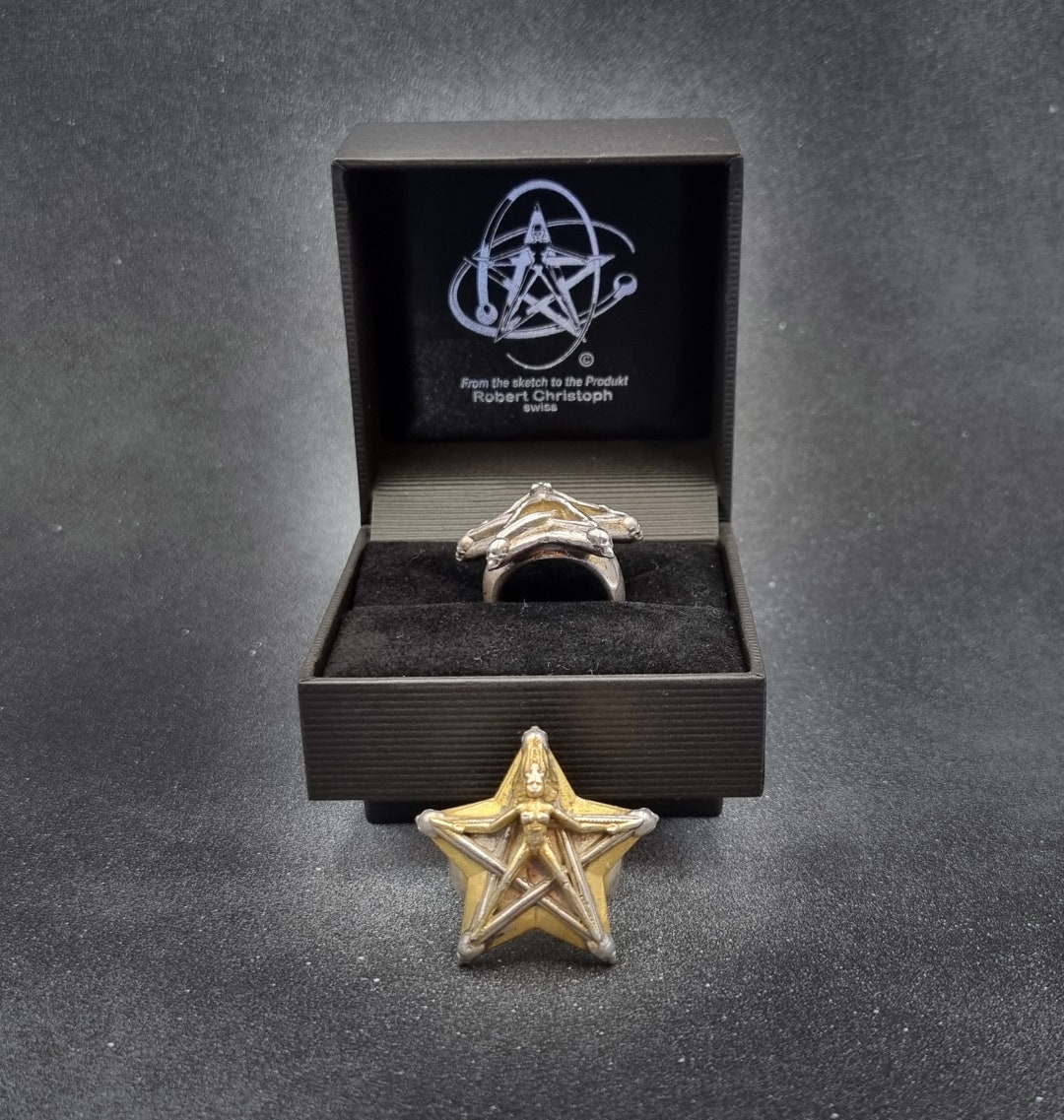 The Magician's Ring, Solid Ring High Quality 48 Grams 925 Sterling ...