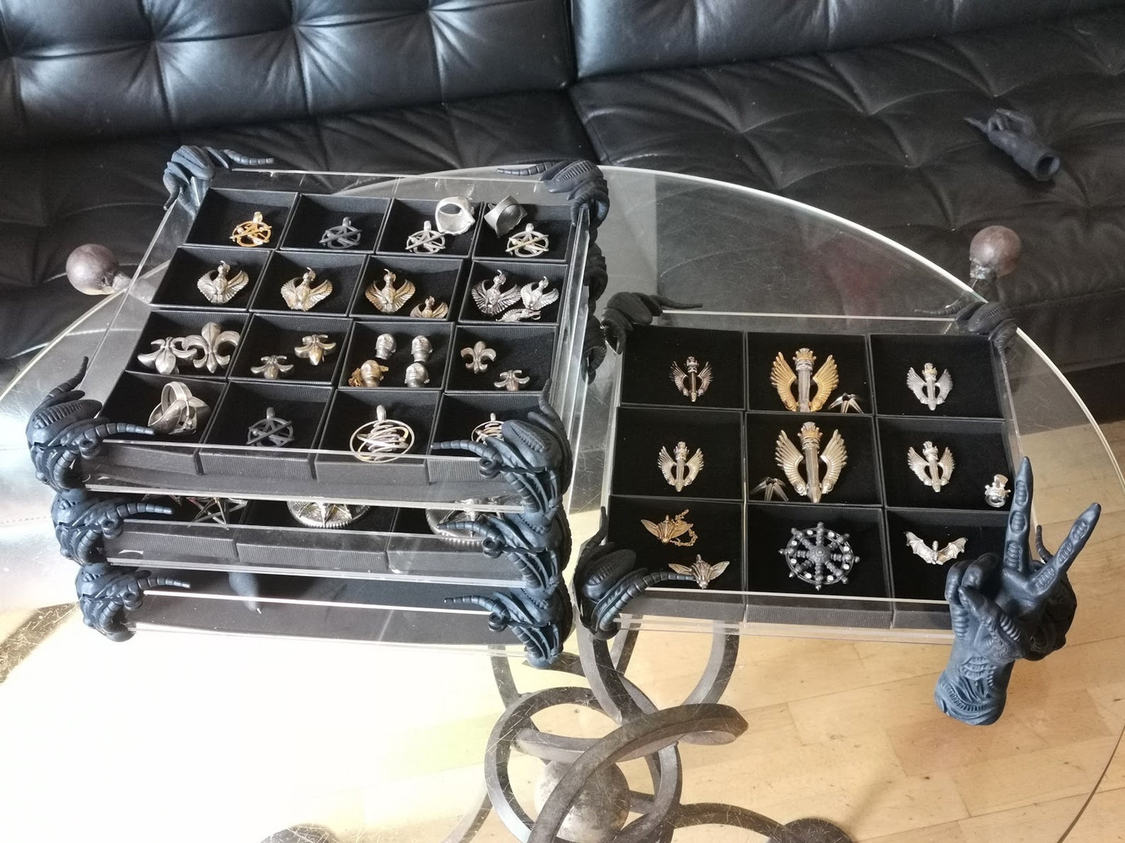 Jewelry display case Inspired by HR. Giger everything out of | Etsy