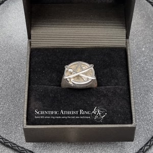 The Magician's Ring, Solid Ring High Quality 48 Grams 925 Sterling ...