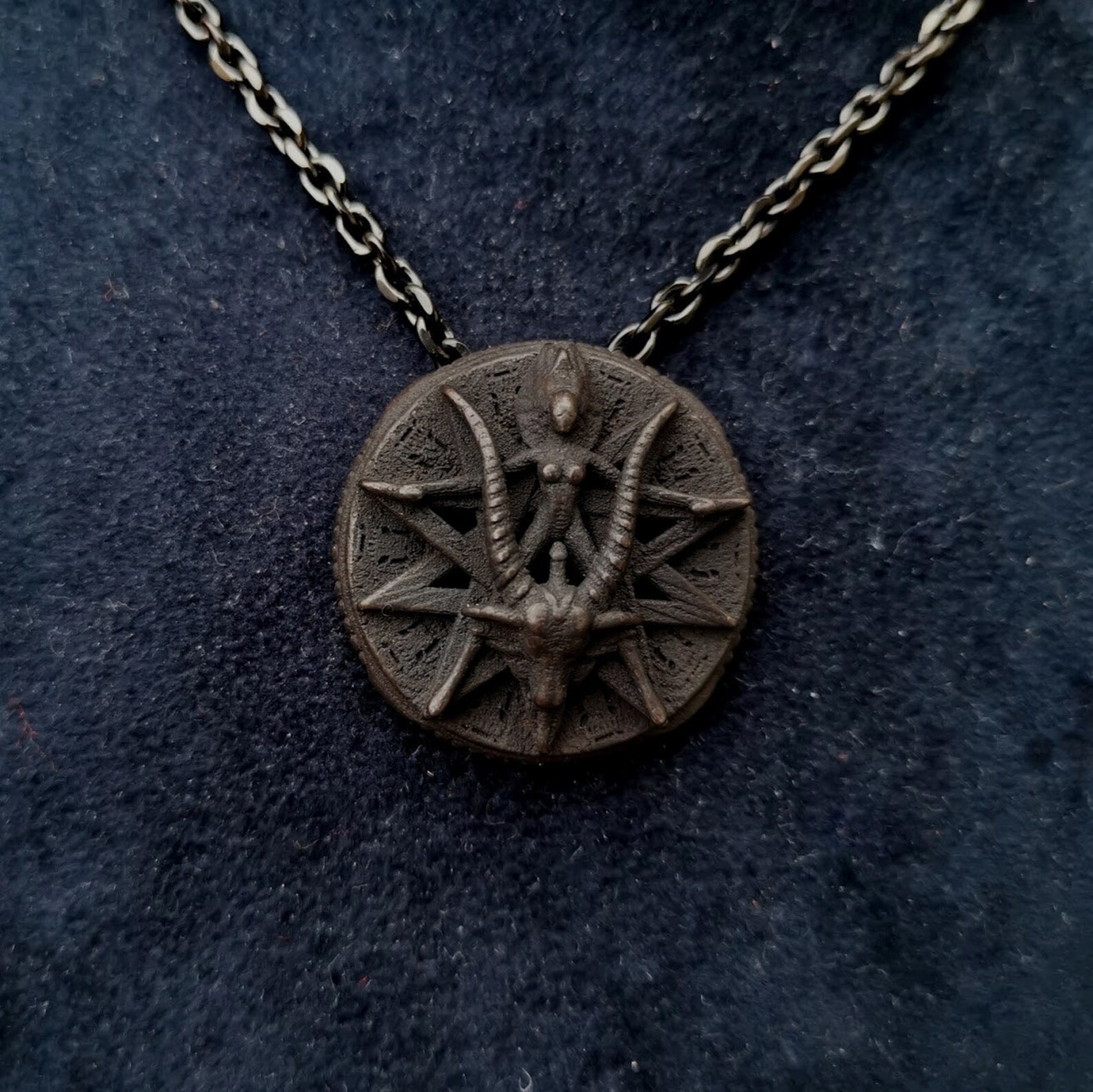 Baphomet 2_2020 Silber 925. - Etsy