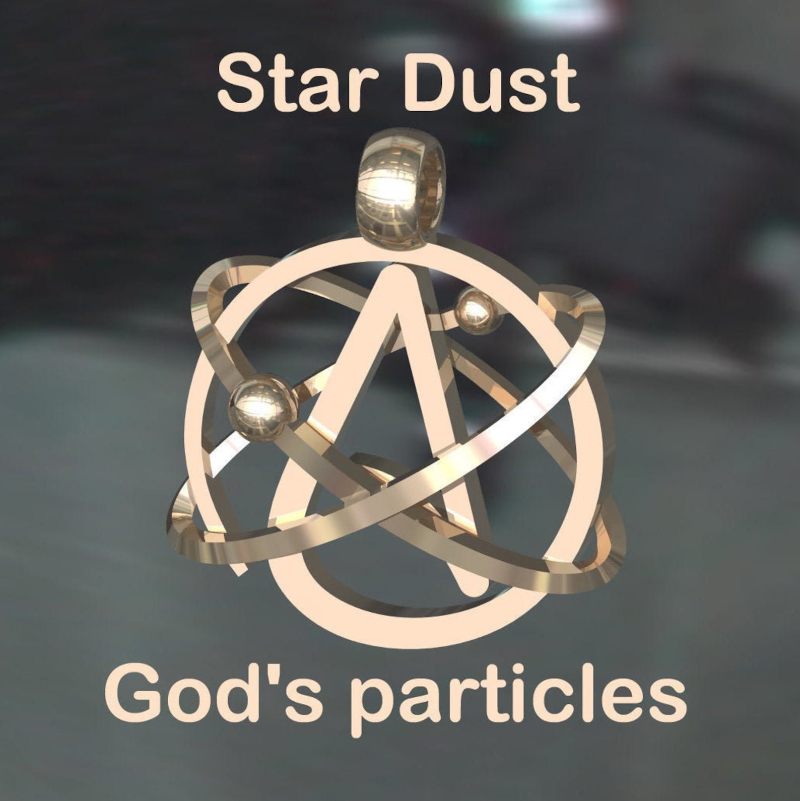 Scientific Atheism Symbol Sign Star Dust Brass Yellow - Etsy