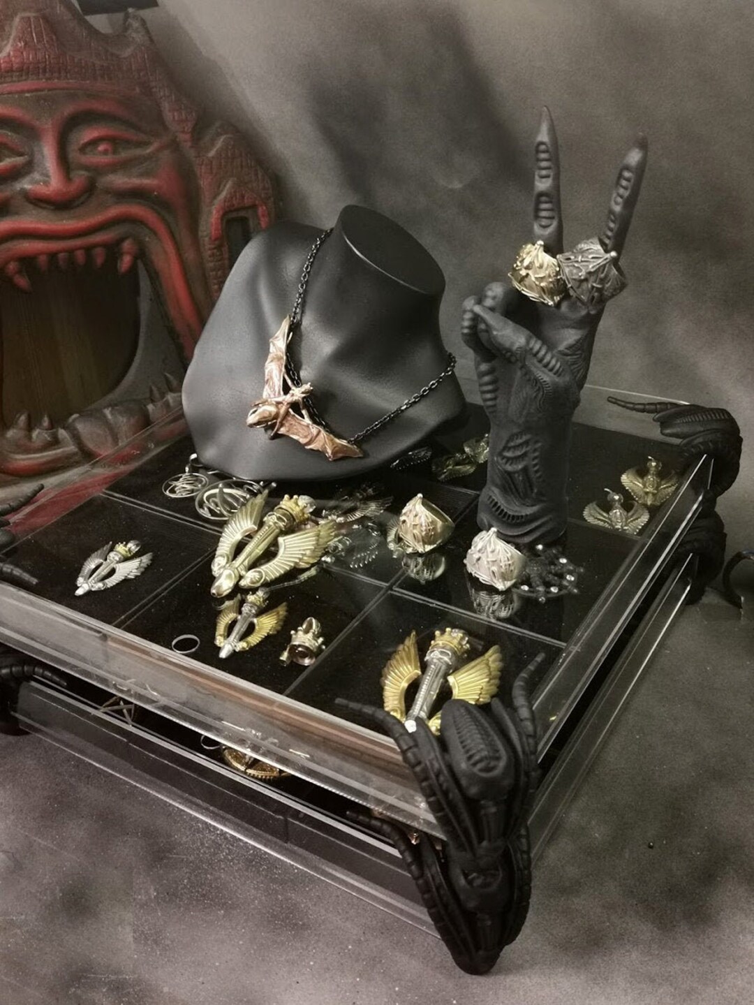Jewelry Display Case! Inspired by HR. Giger, Everything Out of the ...