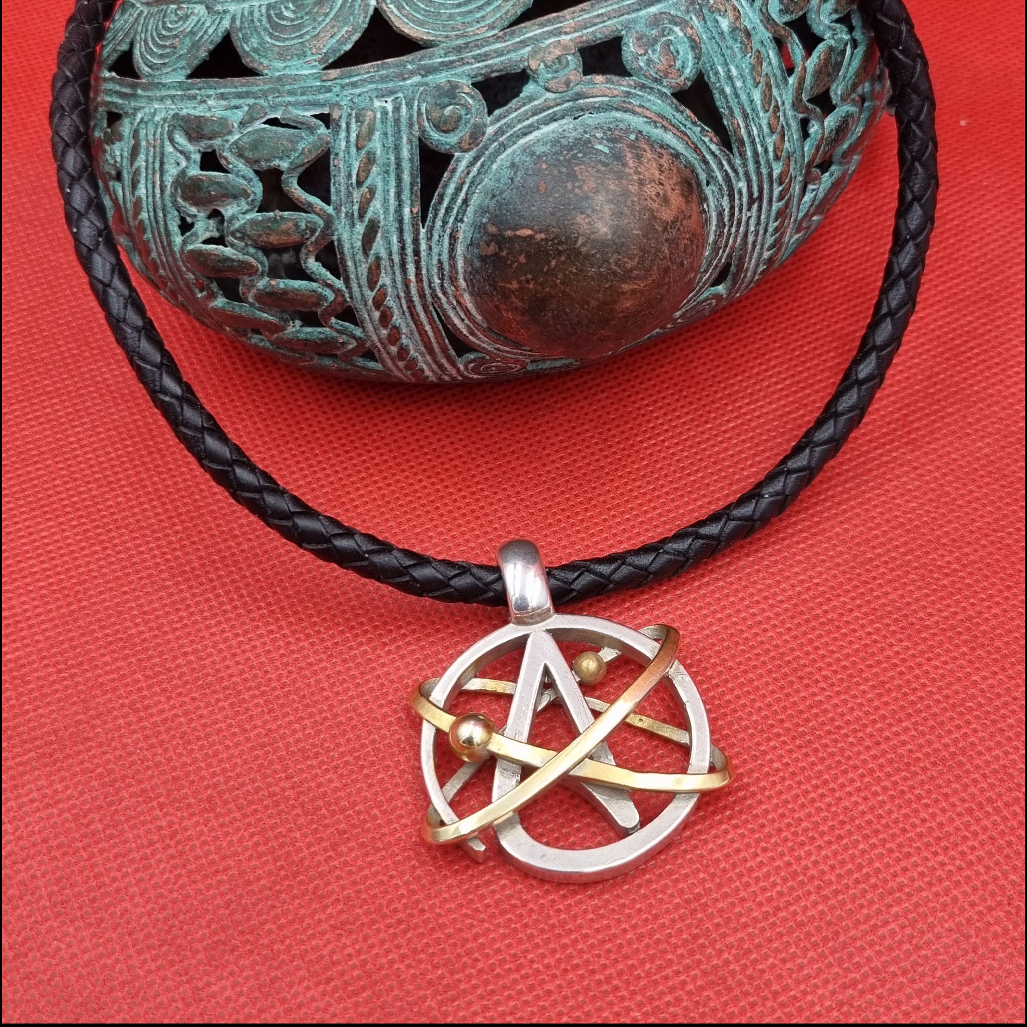 Atheist Symbol Necklace