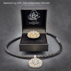 The Magician's Ring, Solid Ring High Quality 48 Grams 925 Sterling ...