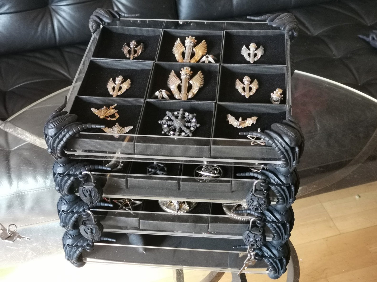 Jewelry Display Case Inspired by HR. Giger Everything Out of - Etsy