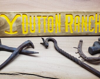 Dutton Ranch Sign - Etsy