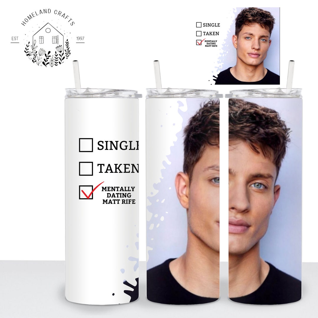 Matt Rife Fans 20oz Skinny Tumbler Sublimation Designs for Straight ...