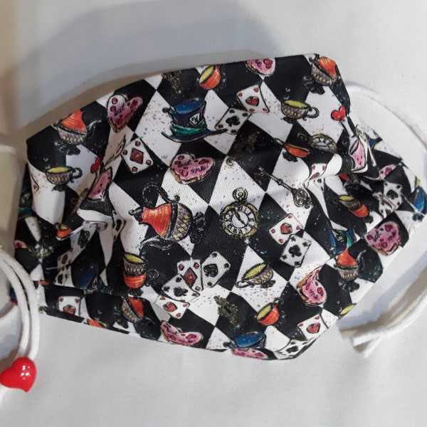 Alice in Wonderland Mask - Etsy UK