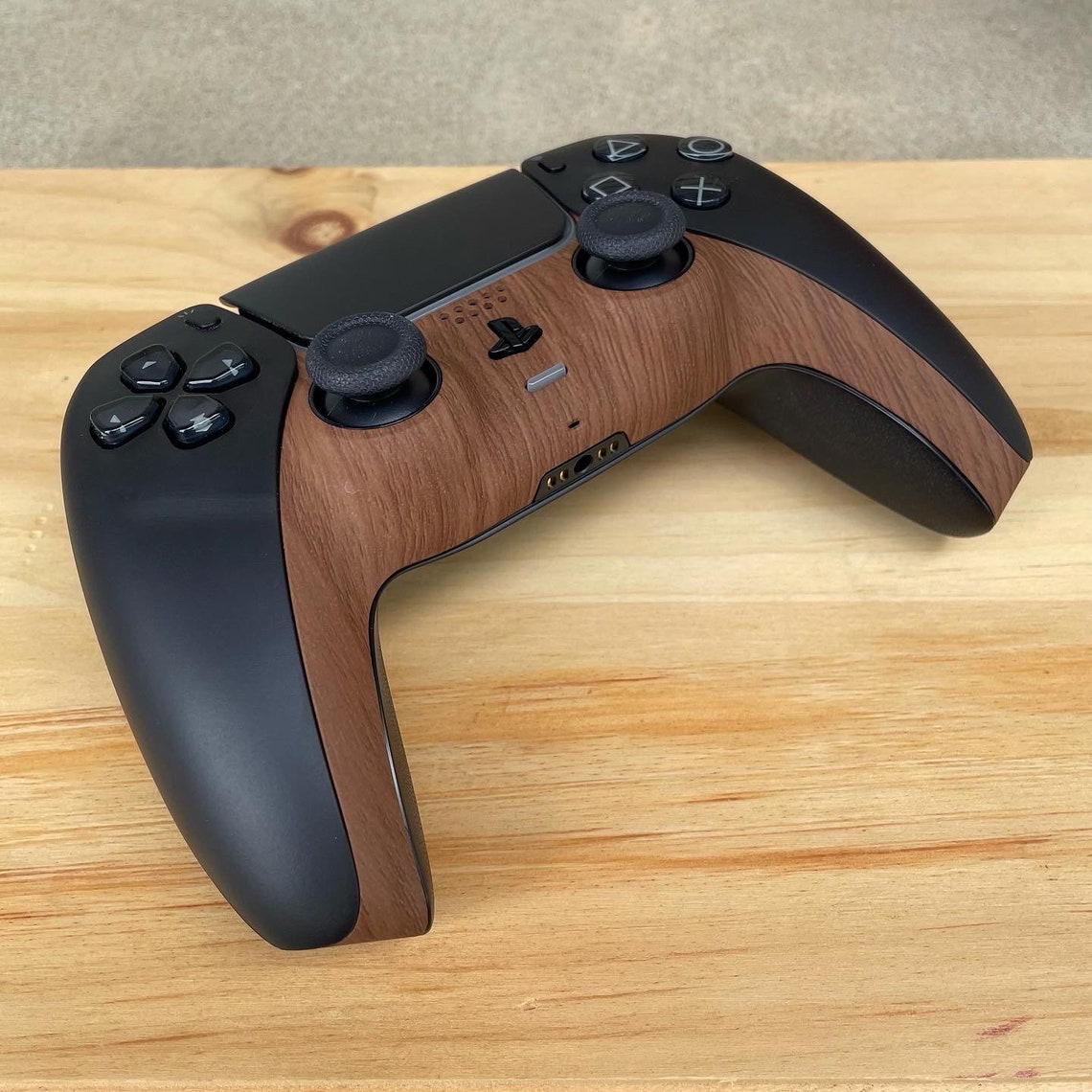 Dualsense Black and Wood | Etsy