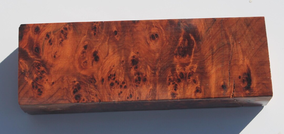 Stabilized Juniper Burl Wood Knife Block - Etsy