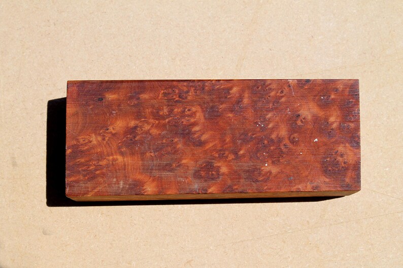 Stabilized Juniper Burl Wood Knife Block - Etsy