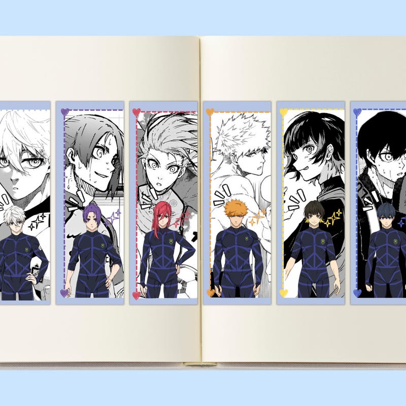 Blue Lock Manga Panels - Etsy