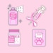 Omega Essentials Sticker Set | Omegaverse BL Stickers (glossy Laminated ...