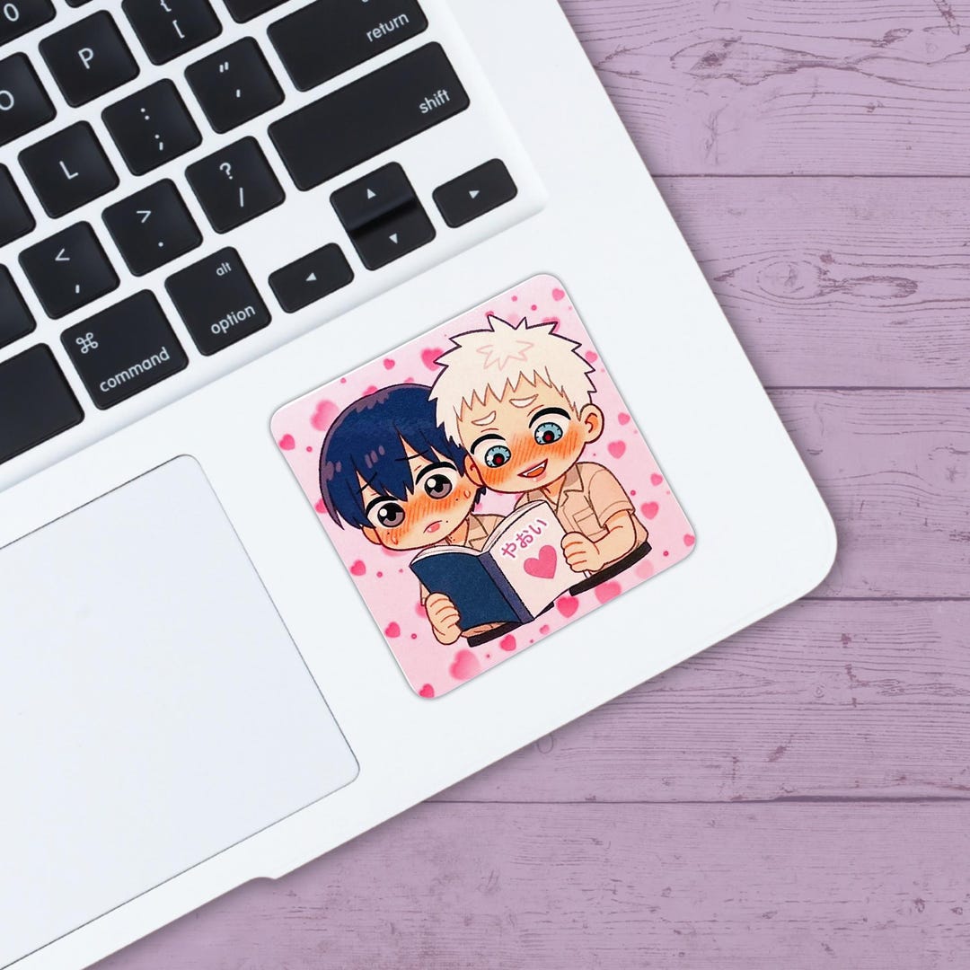 Chibi Yoshiki & Hikaru Sticker: Yaoi Manga Fanart - Etsy