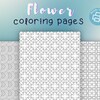 10 Printable Patterns Coloring Pages, A4 PDF Coloring,shapes Coloring ...