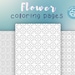 10 Printable Patterns Coloring Pages, A4 PDF Coloring,shapes Coloring ...