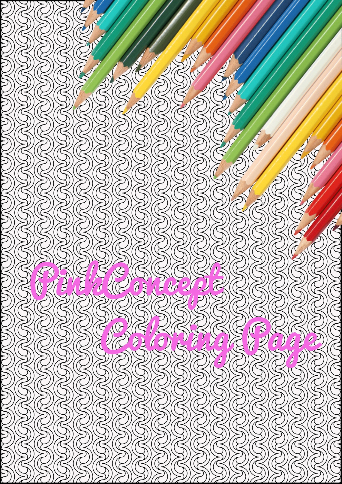 Cute PDF Printable coloring pages Zendoodle Art Adult PDF | Etsy