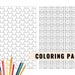 10 Printable Patterns Coloring Pages, A4 PDF Coloring,shapes Coloring ...