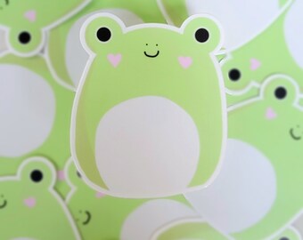 Frog W/knife Squishmallow Sticker Inspired Design Laptop - Etsy