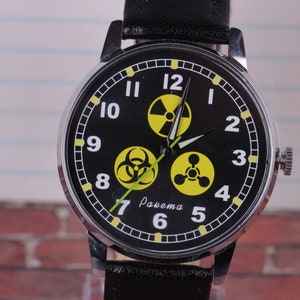 Exclusive Soviet Watch Raketa Radiation Troops Vintage - Etsy