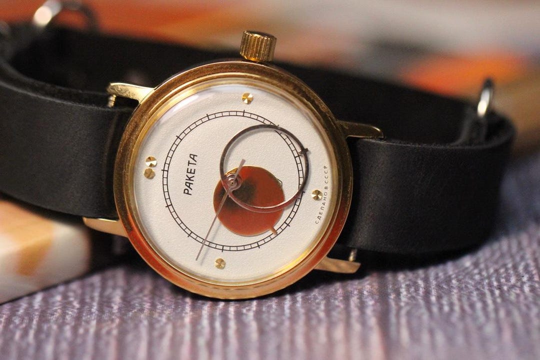 Mechanical Watch RAKETA Copernicus Collectible Vintage Watch Сool Watch - Etsy