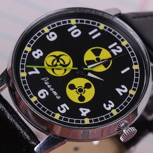 Exclusive Soviet Watch Raketa Radiation Troops Vintage - Etsy