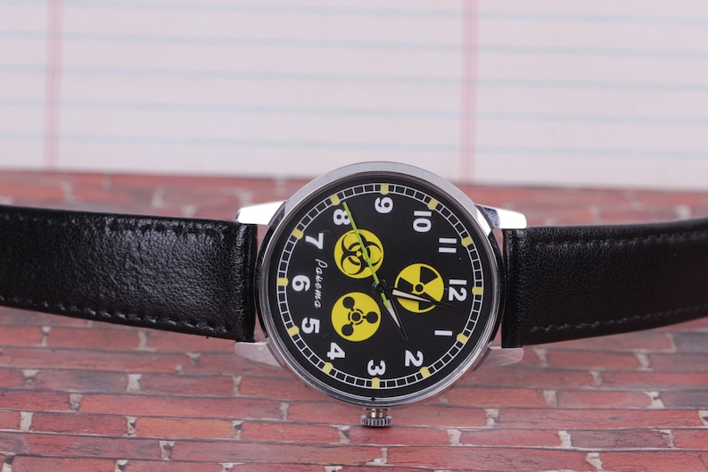 Exclusive Soviet Watch Raketa Radiation Troops Vintage - Etsy