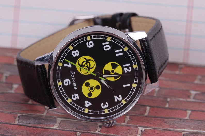 Exclusive Soviet Watch Raketa Radiation Troops Vintage - Etsy