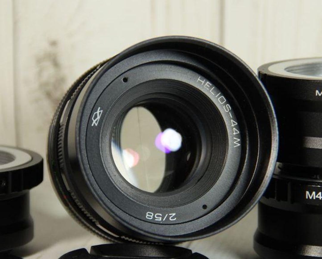 Anamorphic Look Helios 44M 58mm F/2 • Vintage Soviet Lens KMZ • Swirly ...