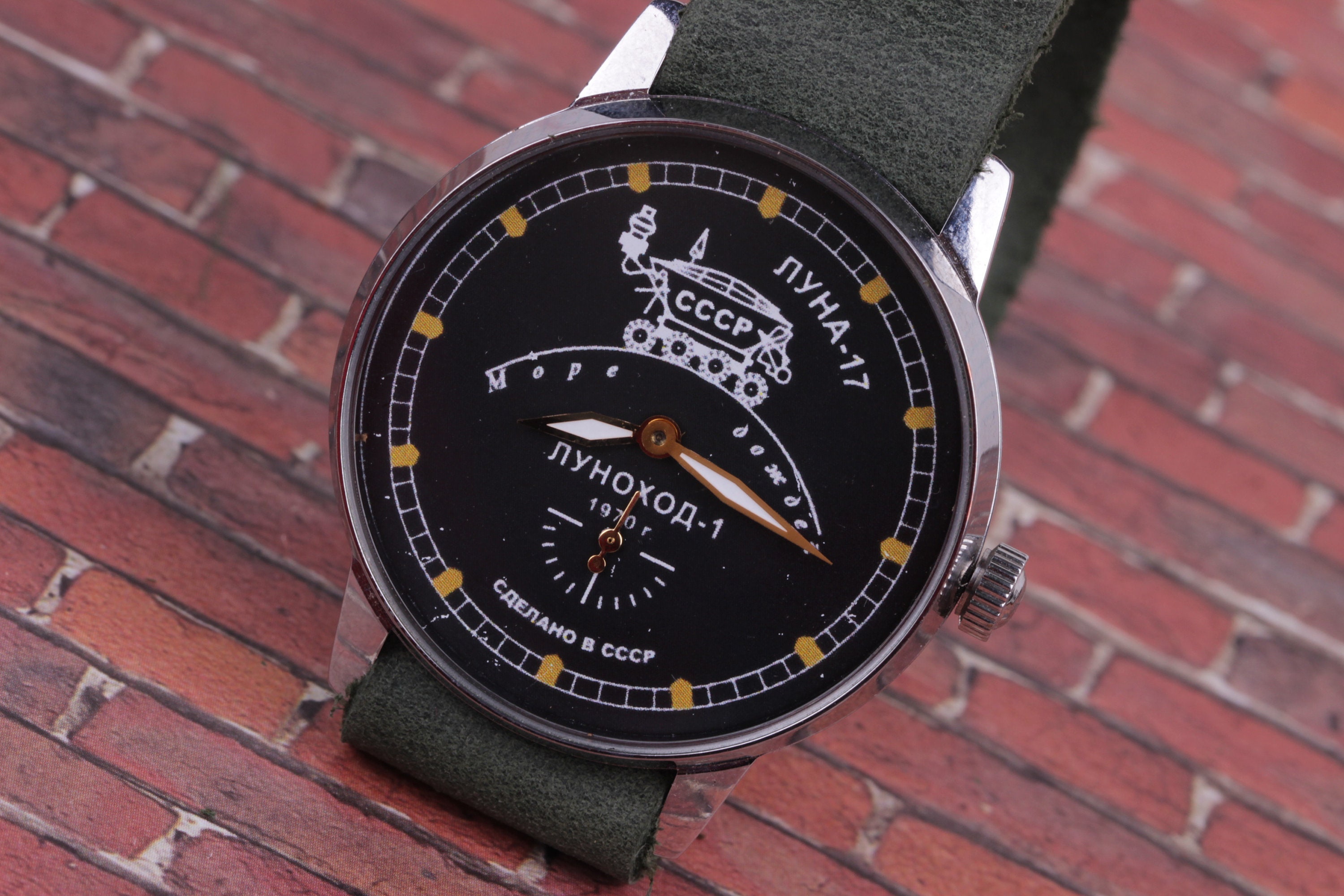 Soviet Watch Watch MOONWALKER Soviet USSR Watch Luna-17 - Etsy