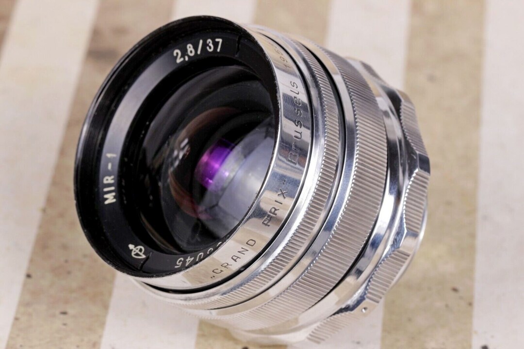 Soviet Vintage Lens MIR-1 Grand Prix Brussels 1958 2.8/37 Wide Angle ...